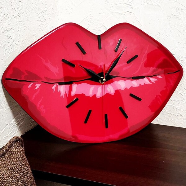 Epoxy Wall Clock - Etsy