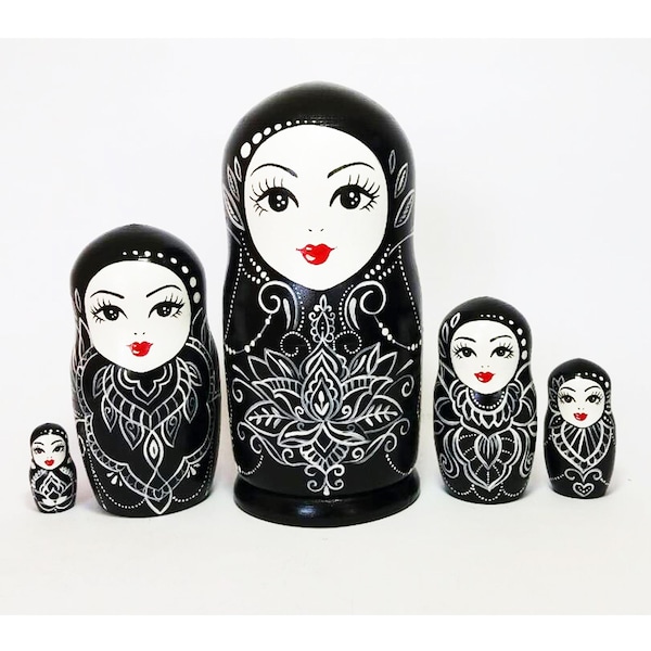 Modern Nesting Doll - Etsy