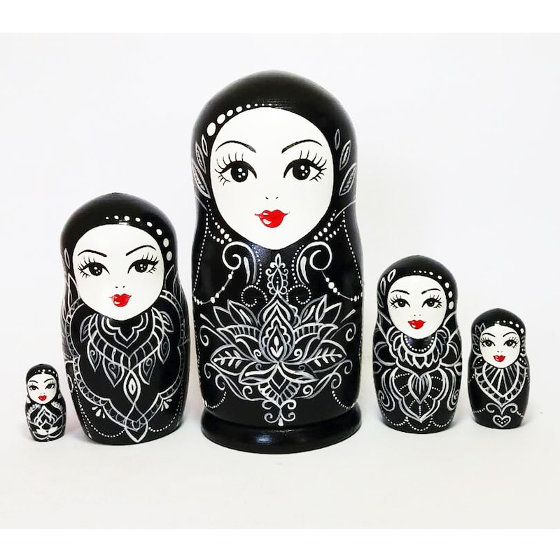 Modern Nesting Doll - Etsy