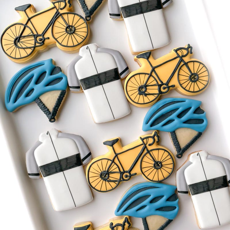 Bicycle Cookies - Etsy