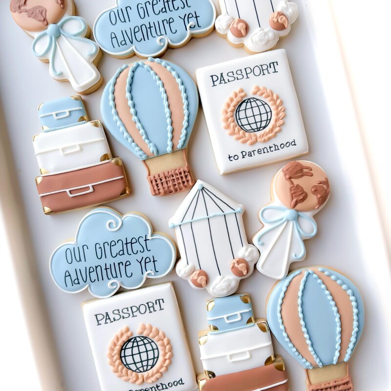Travel Cookies - Etsy
