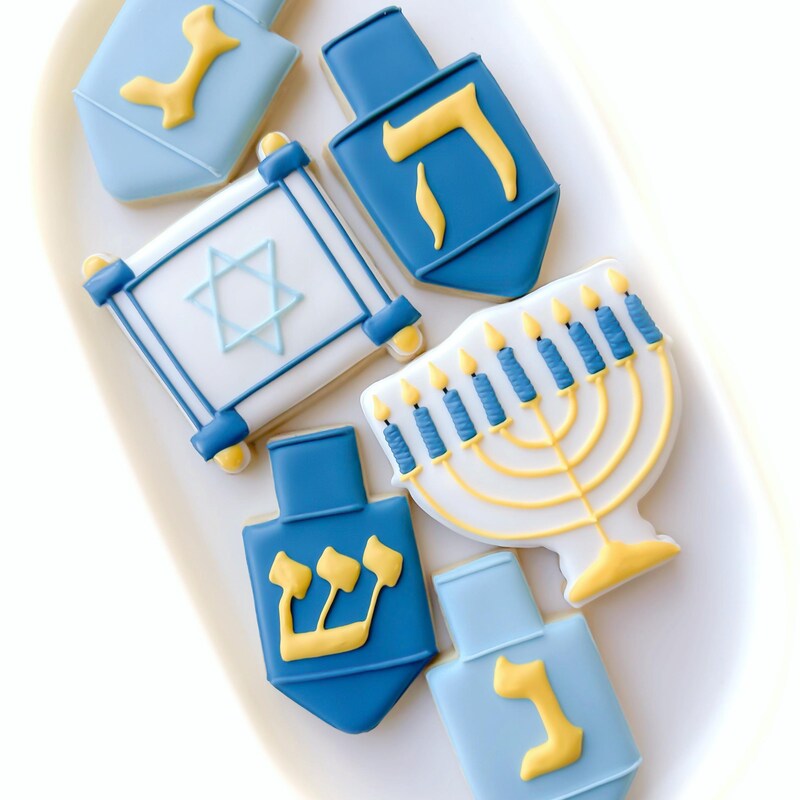 Hanukkah Cookie - Etsy