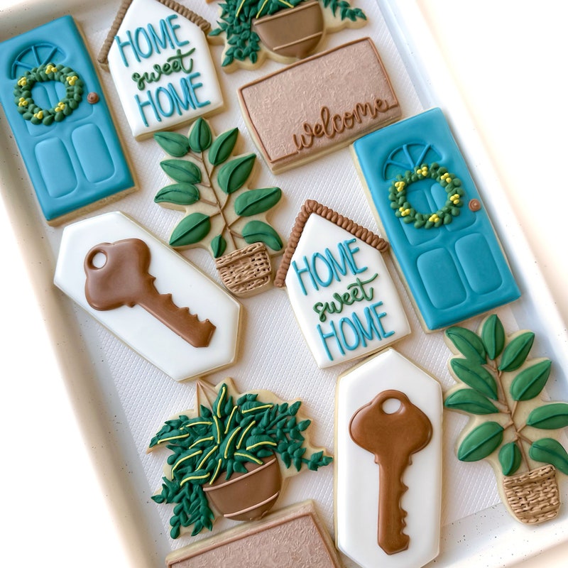 New Home Cookies - Etsy