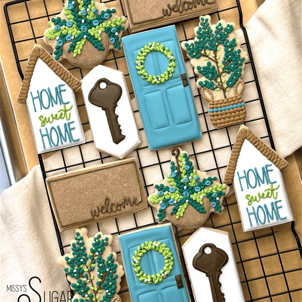 New Home Cookies - Etsy
