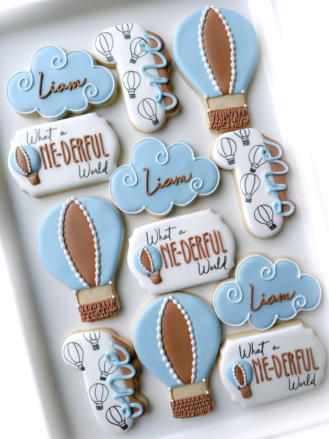 What a One-derful World First Birthday (12 Cookies) - Etsy
