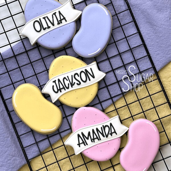 Easter Egg Cookie - Etsy