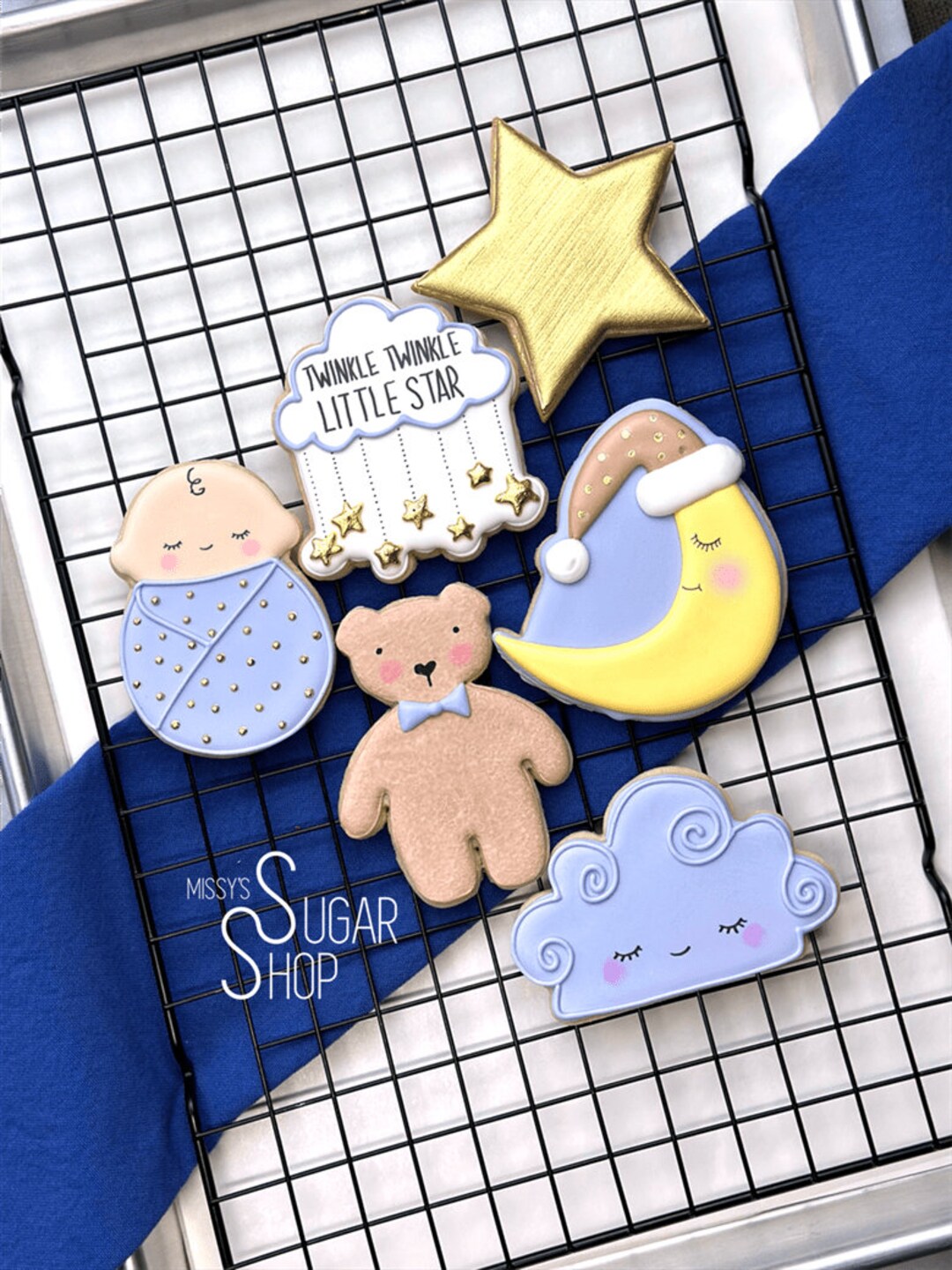 Twinkle Twinkle Little Star 12 Cookies - Etsy