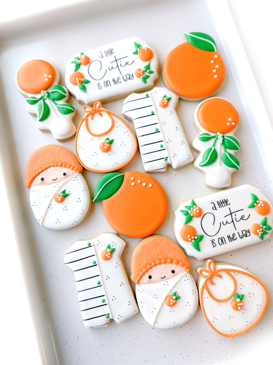 Little Cutie Baby Shower 12 Cookies - Etsy