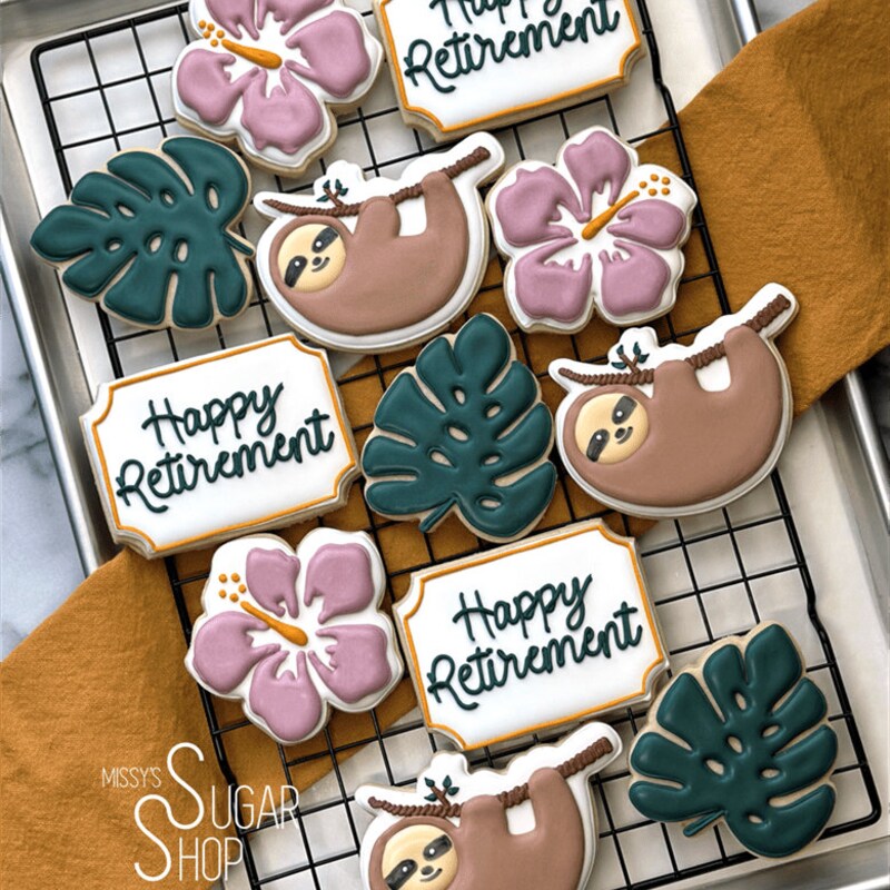 Retirement Cookies - Etsy