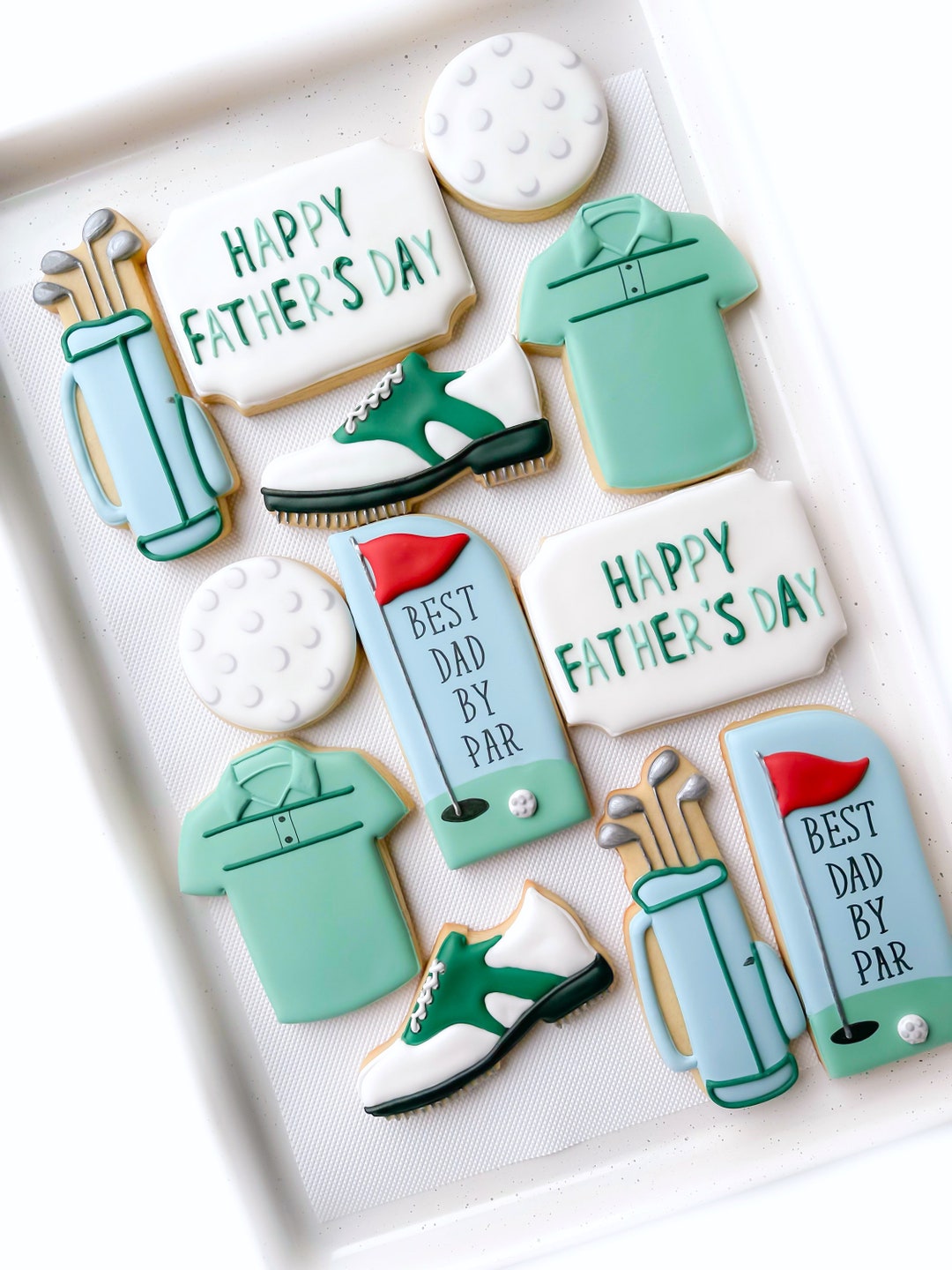Tee Time Golf With Dad (12 Cookies) - Etsy