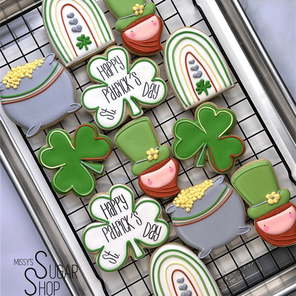 St Patricks Day Cookies - Etsy