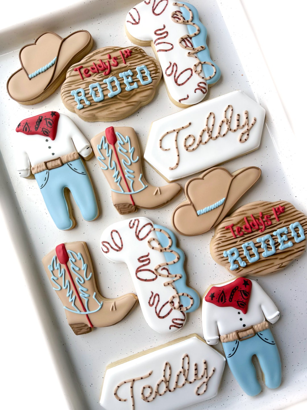 First Rodeo Birthday (12 Cookies) - Etsy