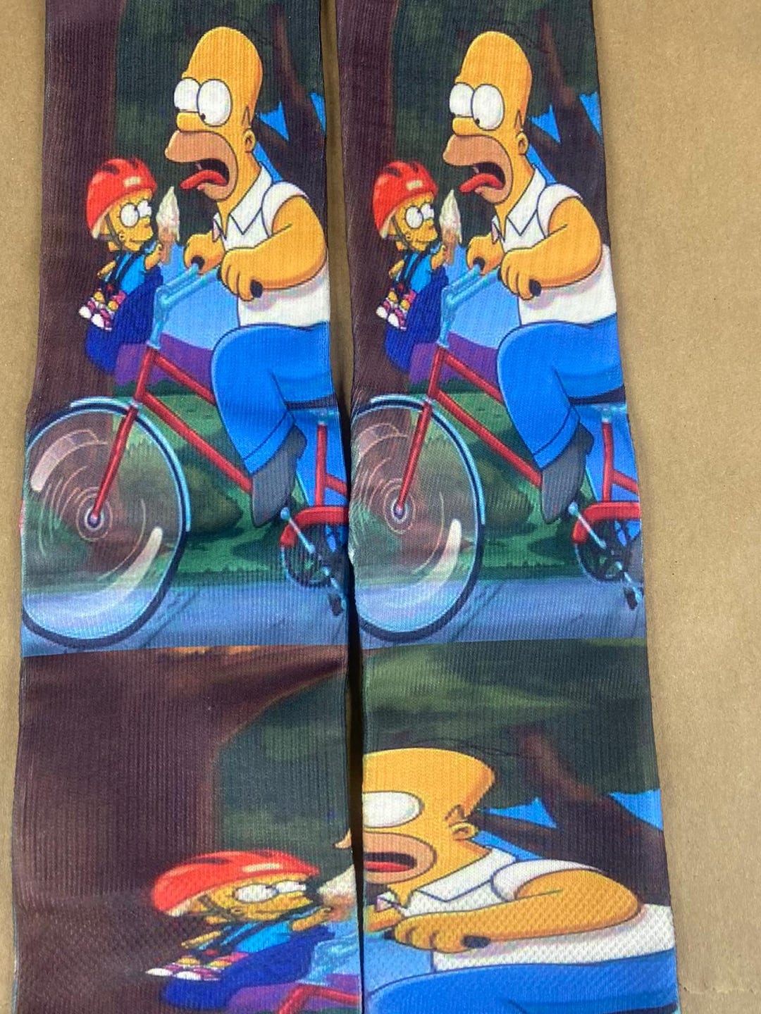 Homer and Daughter Bike Ride - Etsy