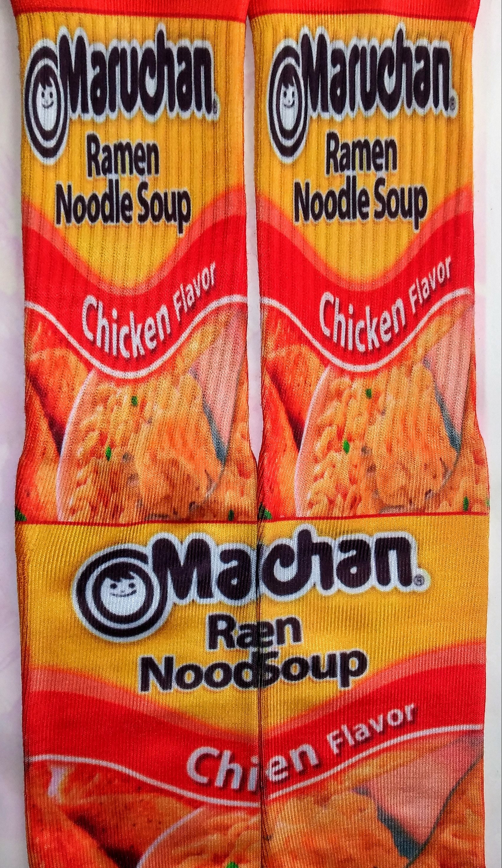 Ramen Noodles Custom Socks - Etsy