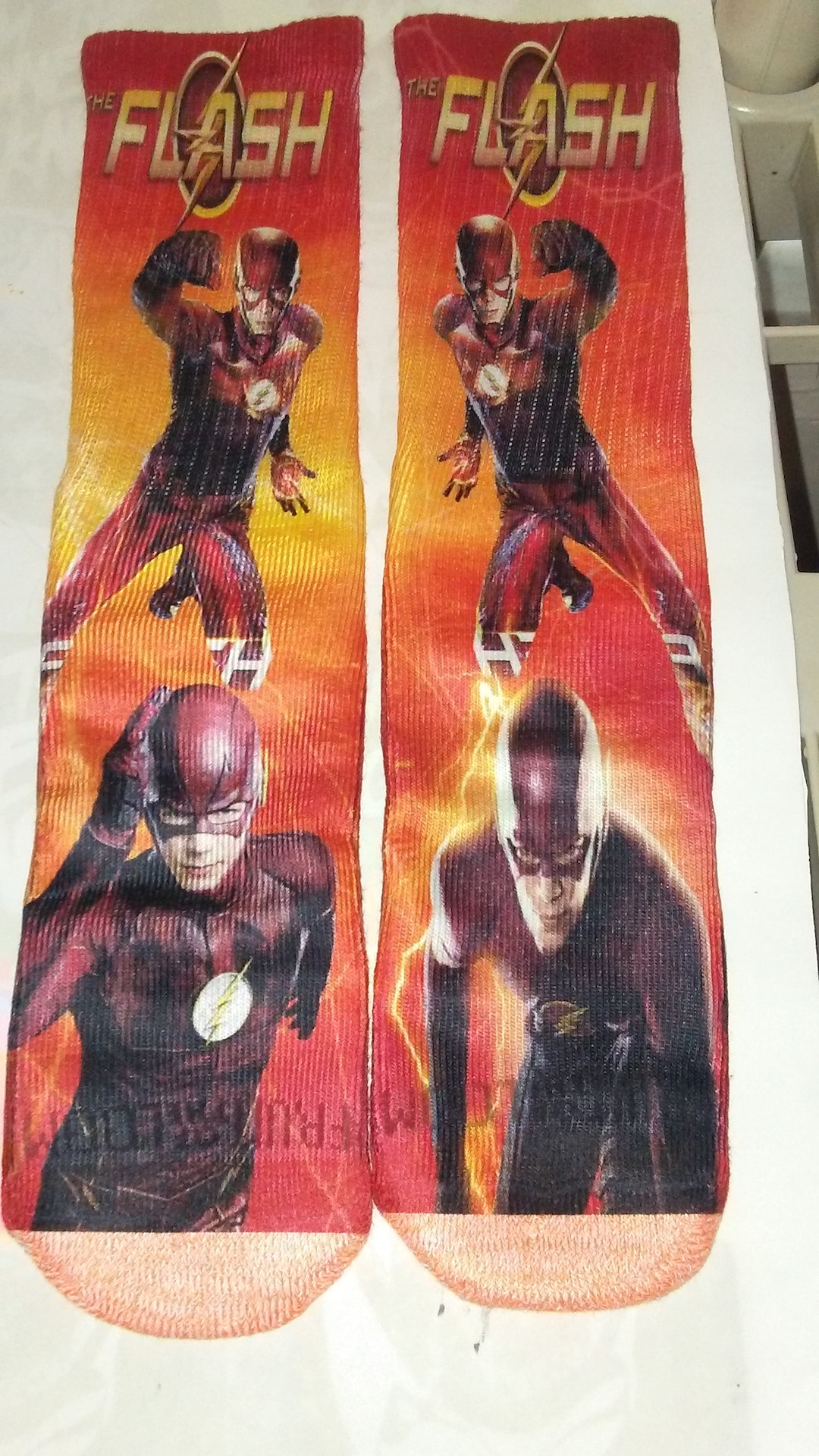 The Flash Custom Dryfit Socks - Etsy