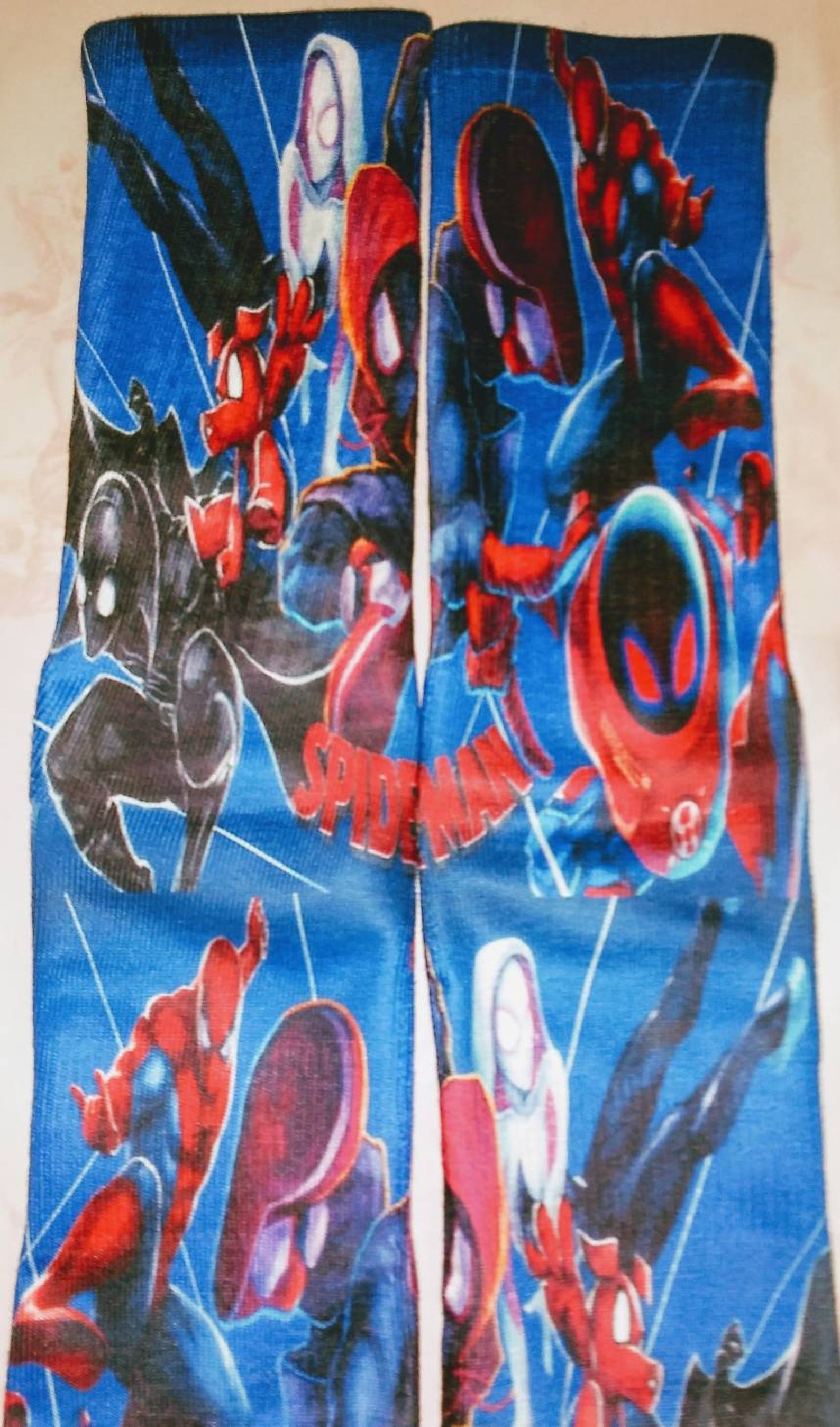 Spidey Team Custom Socks - Etsy
