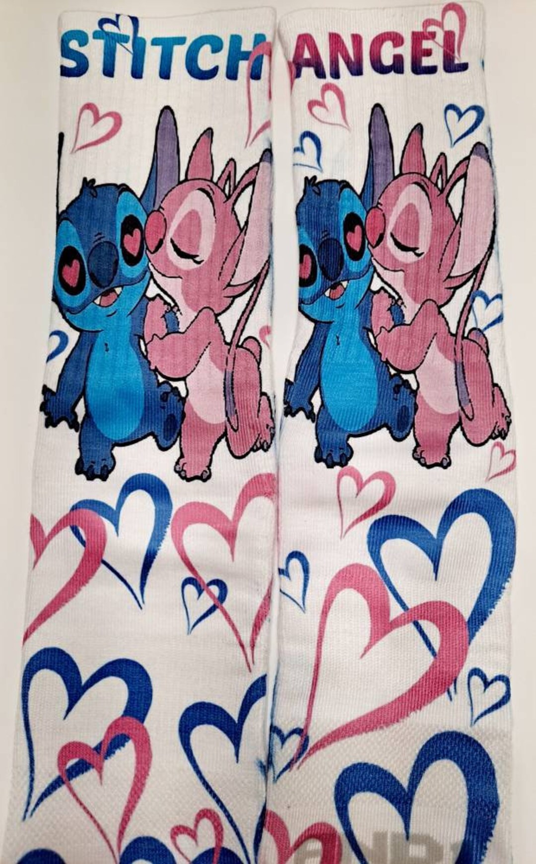 Cartoon Love Custom Crew Socks - Etsy