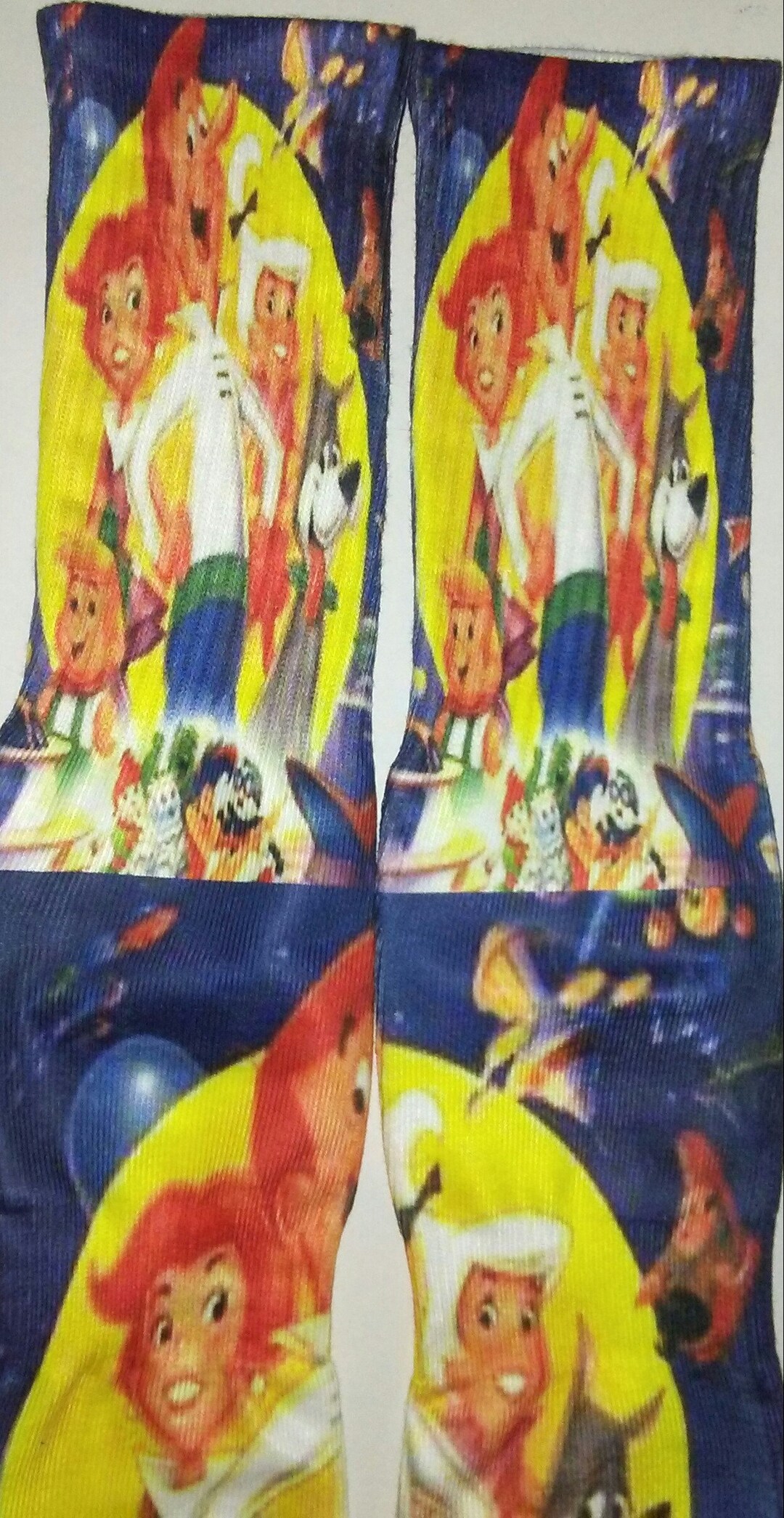 Cartoon Jetsons Crew Socks - Etsy