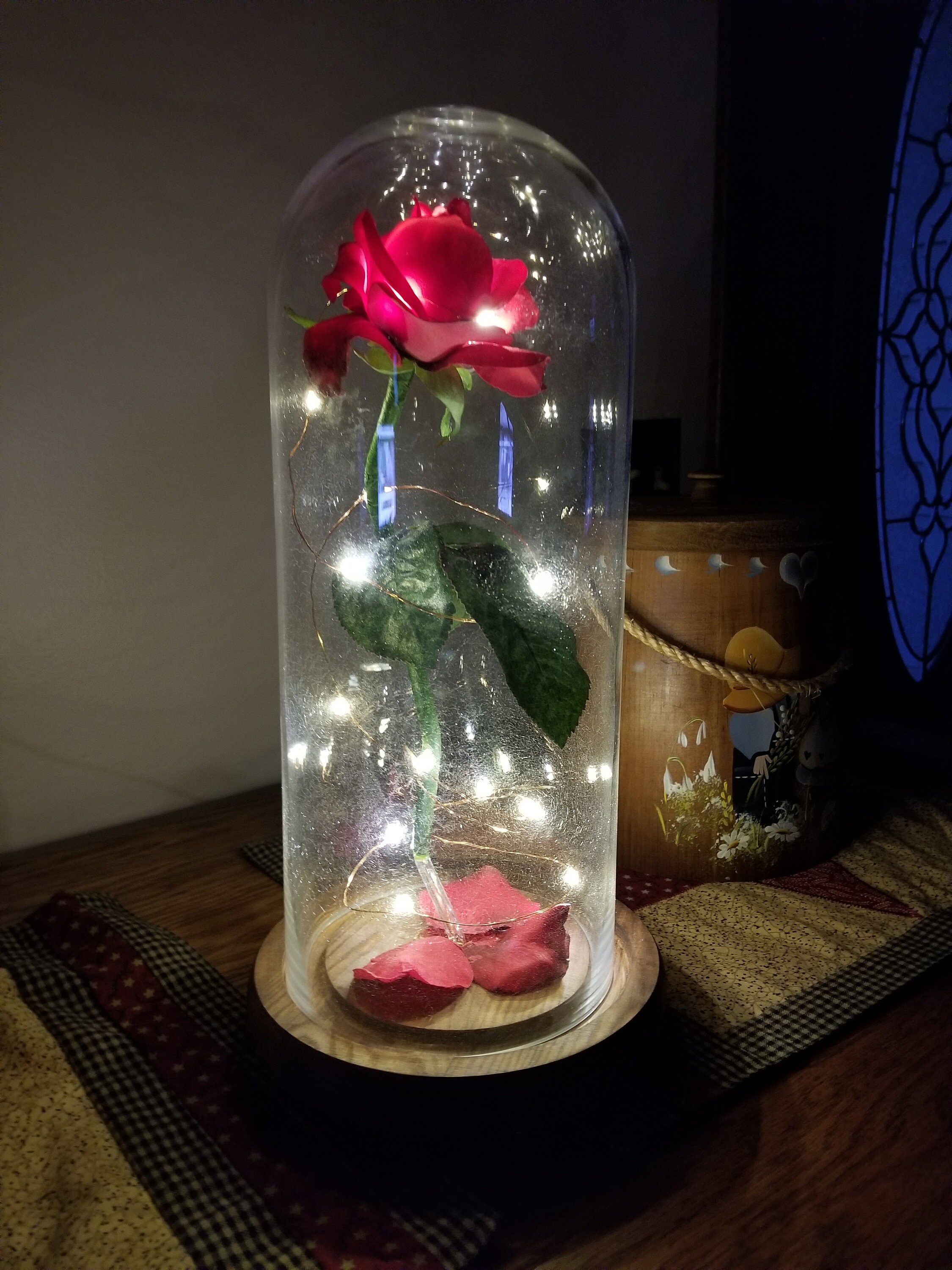 The "enchanted Rose"... Economy Version - Etsy