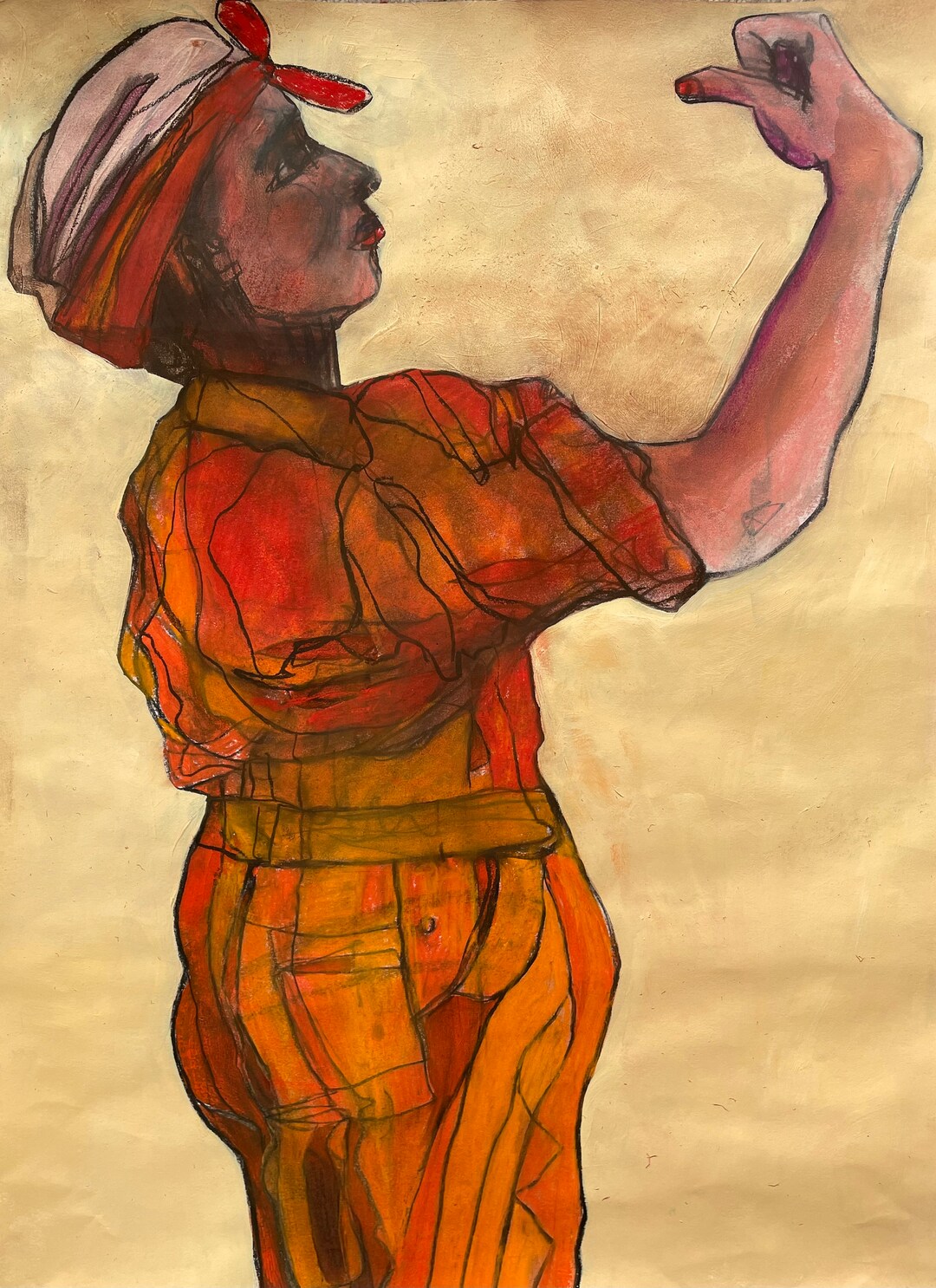 1876 Original Artwork: rosie the Riveter - Etsy