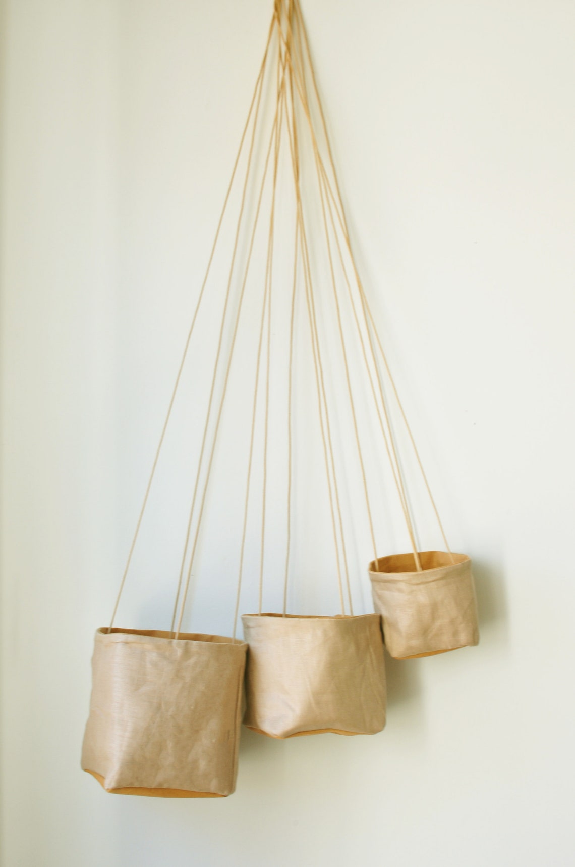 Planter Hanging Paper Planter Made From Washable Reusable - Etsy