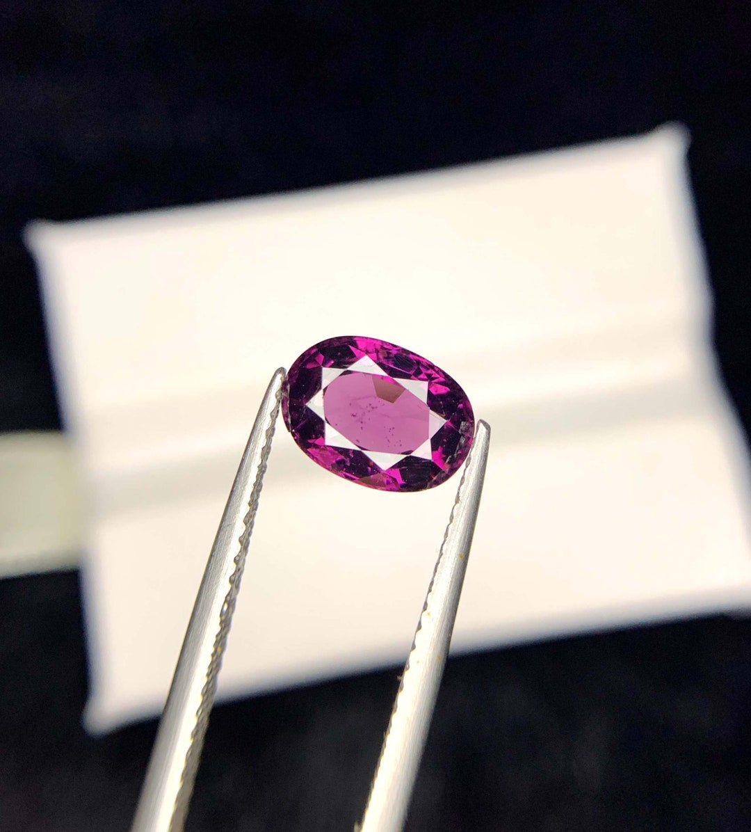 Spinel Gemstone, Raspberry Color Spinel Gemstone Oval Cut Spinel ...