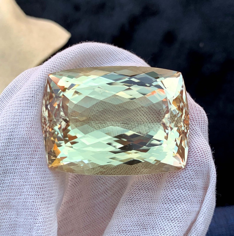 Peach Kunzite Gemstone, Natural Kunzite Var Spodumene, Flawless Kunzite ...