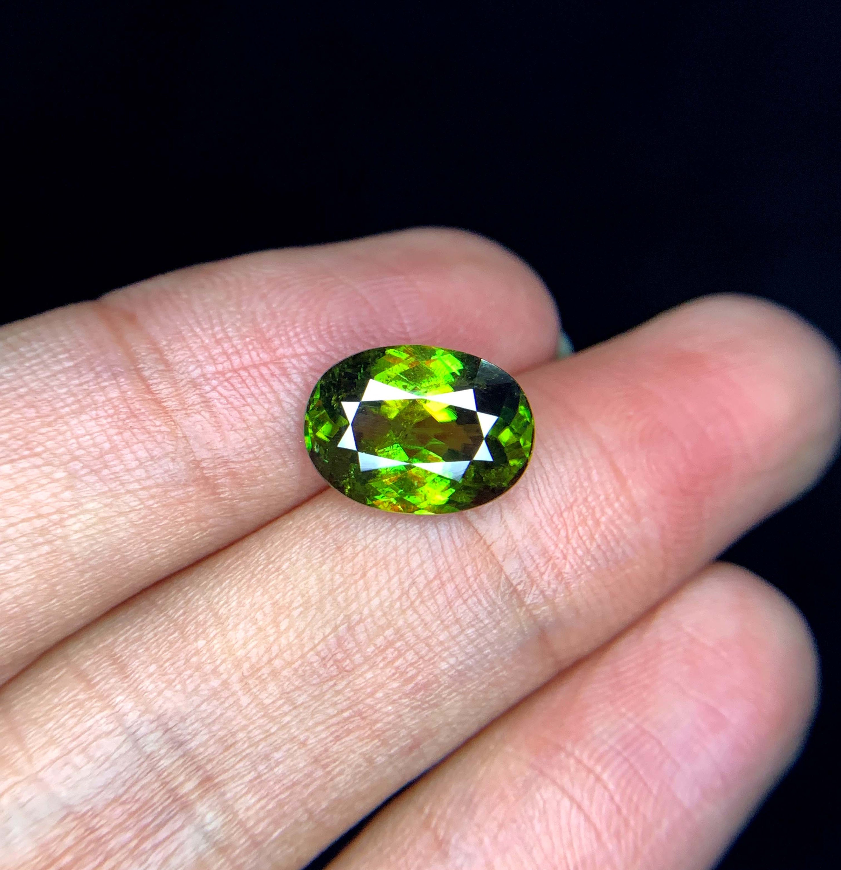 Sphene Gemstone, Full Fire Natural Sphene Gemstone, Use for Jewellery ...