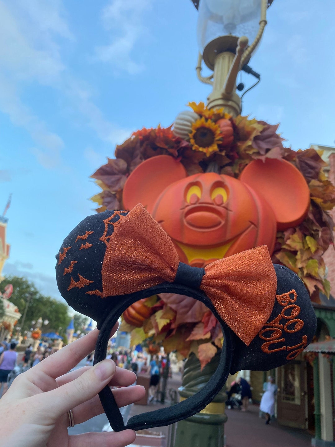 Boo to You Ears, Boo to You Mouse Ears, Halloween Ears, Halloween Mouse ...
