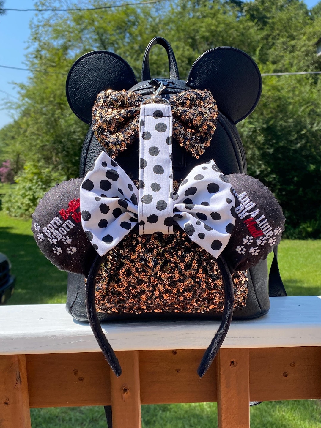 Dalmatian Inspired Ears, Dalmatian Ears, Mouse Ears, Dalmatian Mouse ...