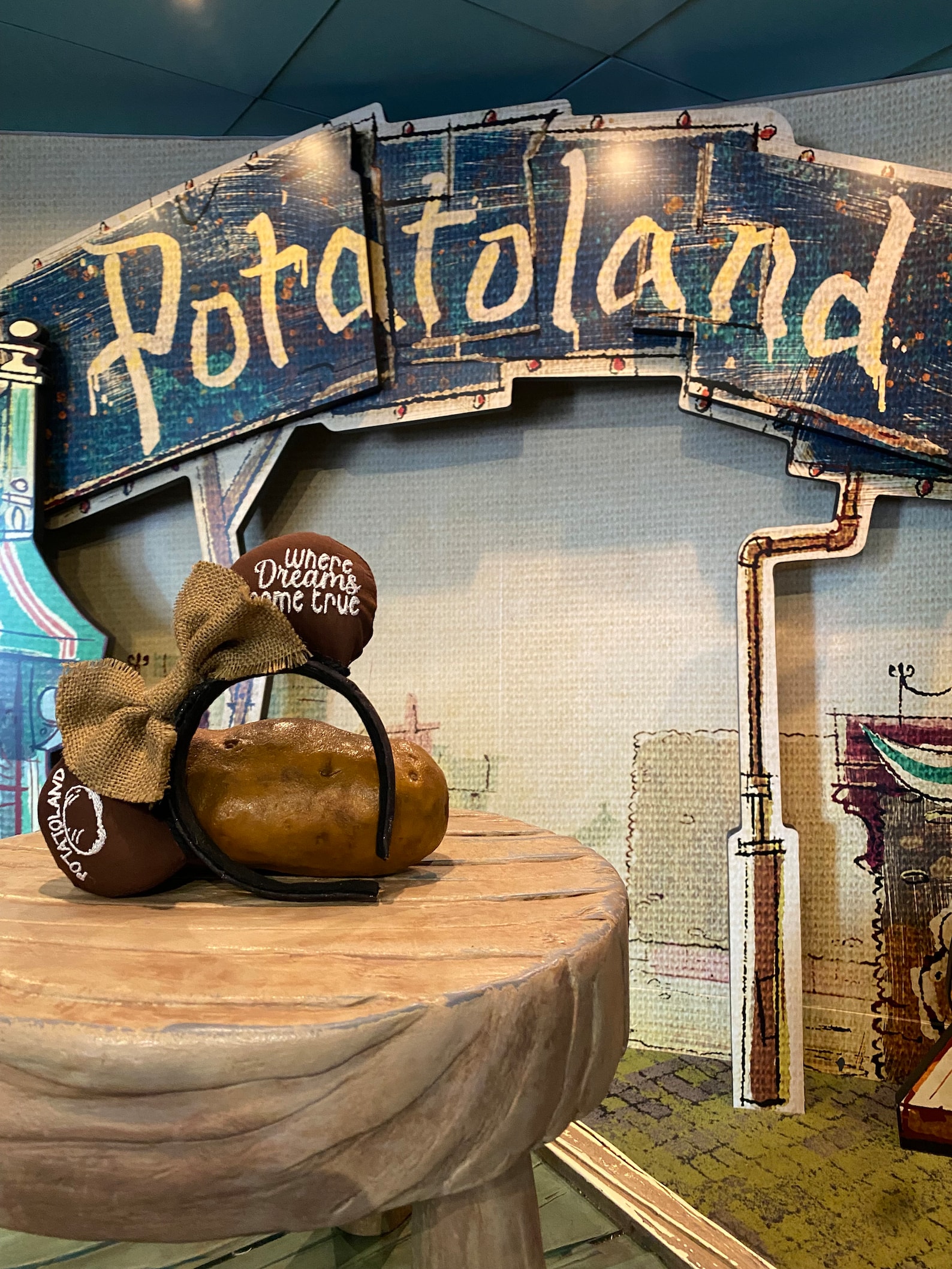 Potatoland Mouse Ears, Potatoland, Hollywood Mouse Ears, Potato Ears ...
