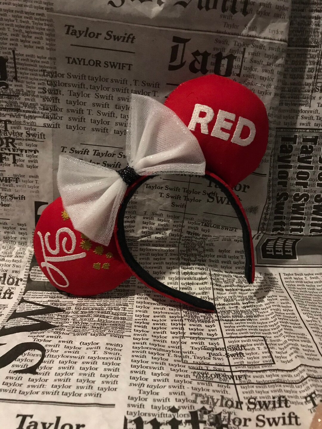 Swift Inspired Red Ears, Swift Mouse Ears, Swift Red Ears, Swift Mouse ...