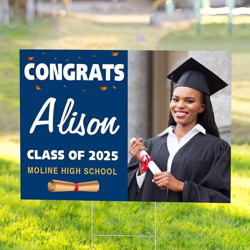 Graduation Yard Sign - Etsy