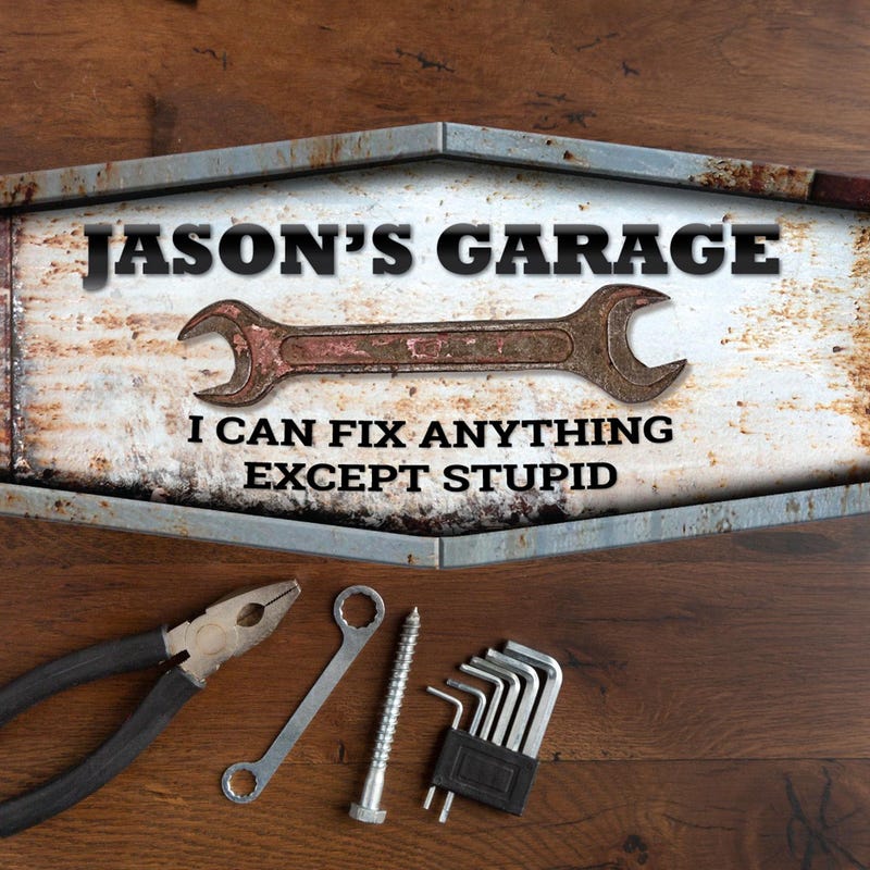 Funny Metal Signs - Etsy