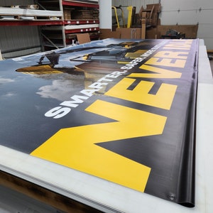 Double-sided Pole Banners - Customizable & Durable Outdoor Signage ...