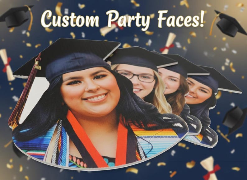 Custom Fun Face Cutouts - Multiple Sizes & Quantities! - Etsy