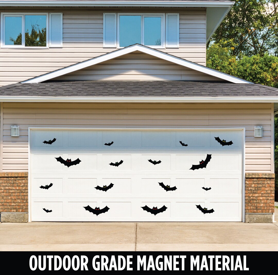 Magnetic Bats 16pc Halloween Magnet Set Weatherproof - Etsy