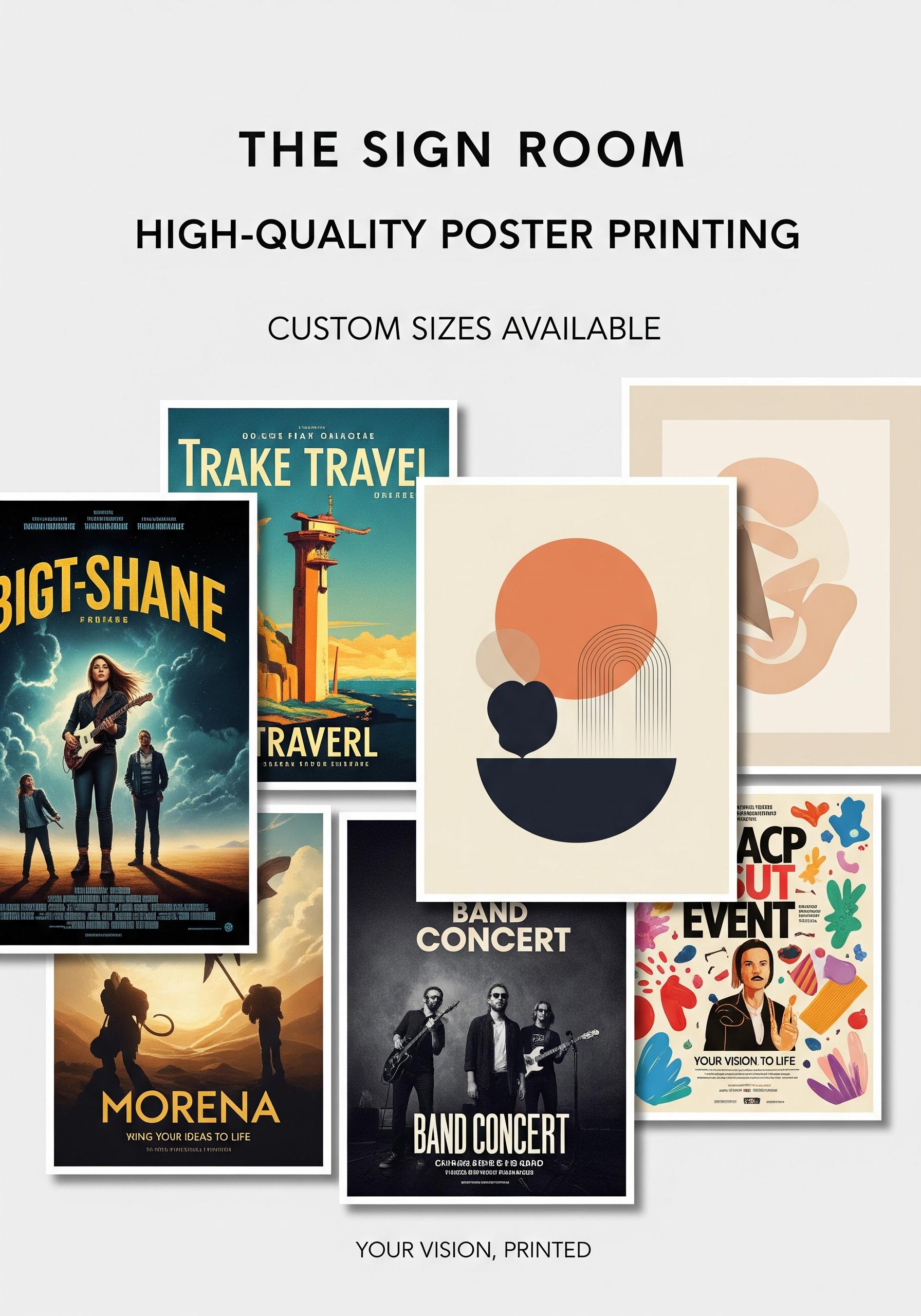 Custom Poster Printing - Graduation Poster - Business Poster - Family ...