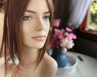 40 Brown With Blonde Highlights Lace Front Wig - Etsy
