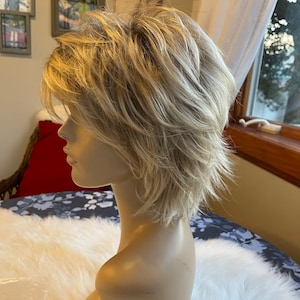 Bronwyn Short Wig Chic Wig Lots of Layers Medical Wig Fashion Wig Wig ...