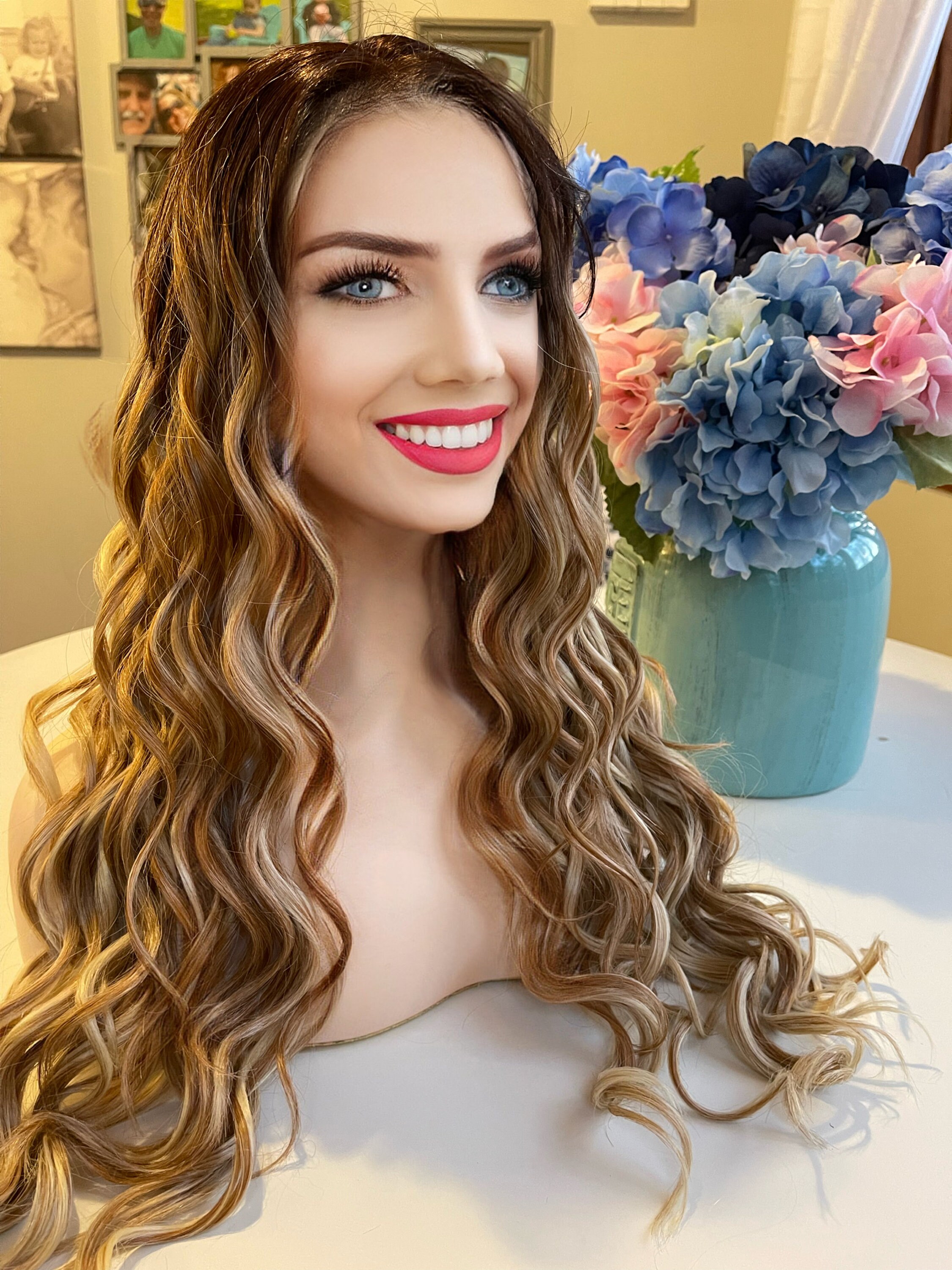 Charlie Light Density Long Wig Curly Wig Lace Front Light - Etsy