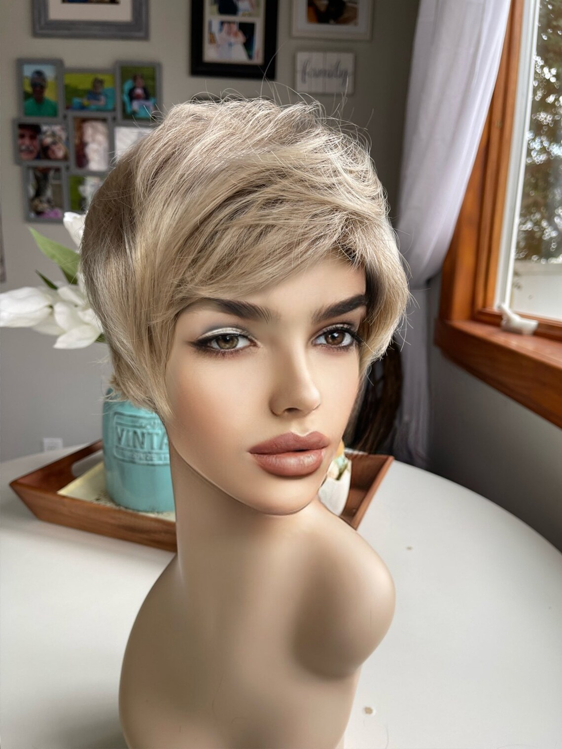 Asha Short Wig Chic Wig Lots of Layers Medical Wig Fashion Wig - Etsy