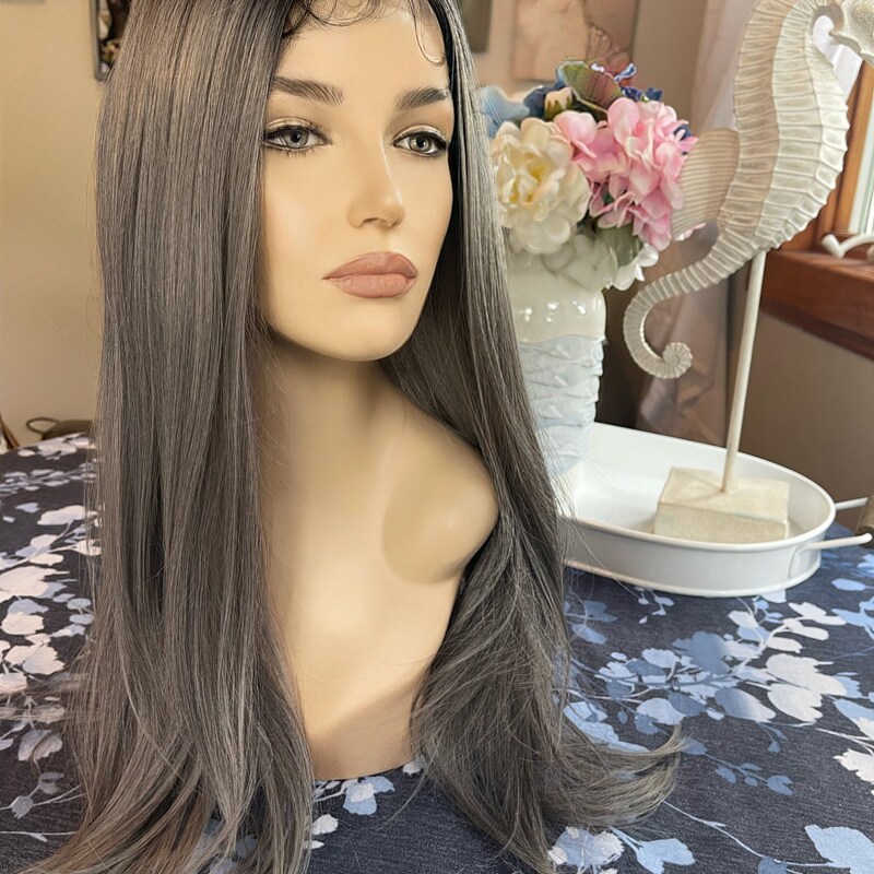 Gray Wig - Etsy