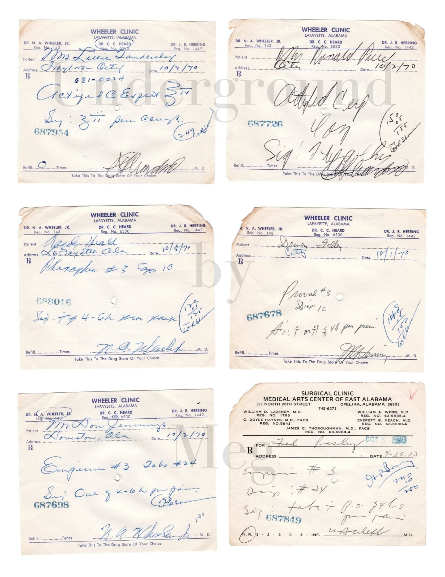 Vintage Handwritten Medical and Dental Prescriptions. PNG. - Etsy Hong Kong