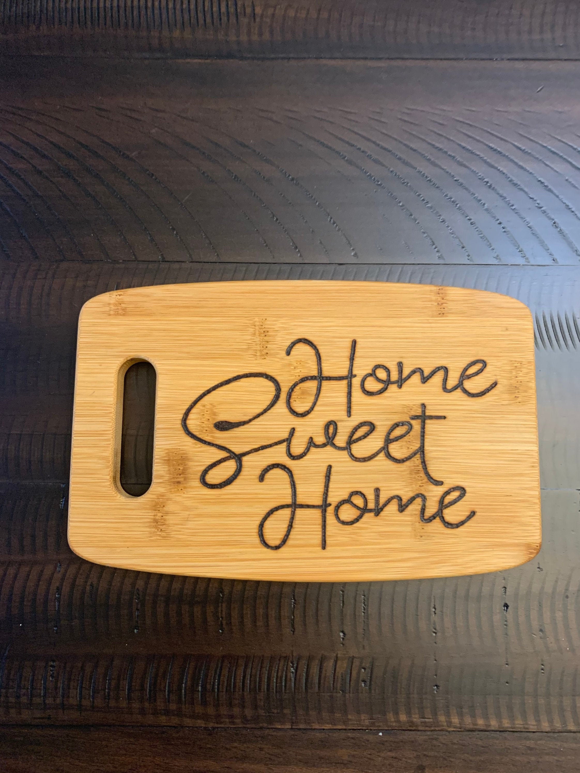 Wood Burned Cutting Board Burned Cutting Board Burnt Cutting - Etsy