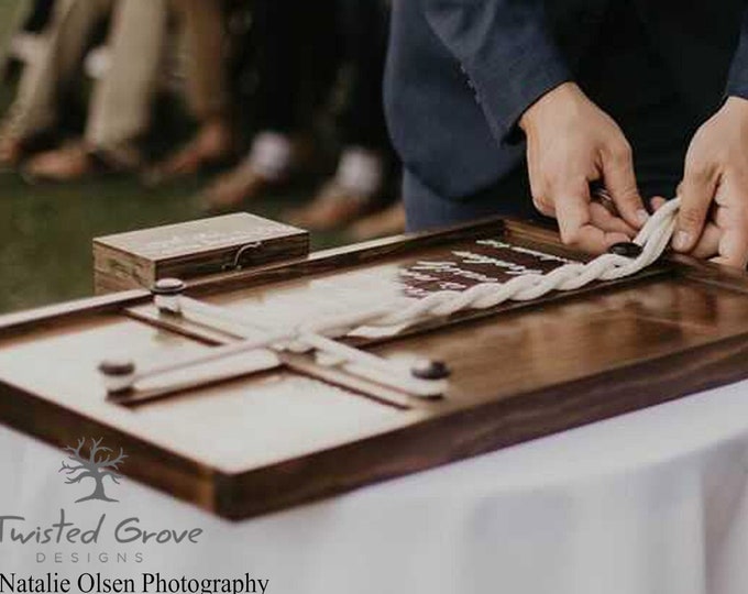 A Cord of Three Strands Unity Ceremony Braided Cross Sign Braided Cords ...