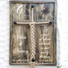 A Cord of Three Strands Unity Ceremony Braided Cord Cross Sign With ...