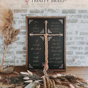 A Cord of Three Strands | What God Joined Together | Trinity Braid ...