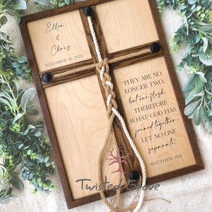 Unity Ceremony Braid | What God Joined Together | Cord of Three Strands ...