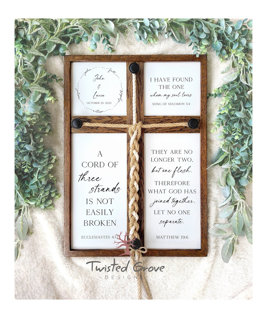 Blended Family Unity Wedding Ceremony Idea | A Cord of Three Strands ...